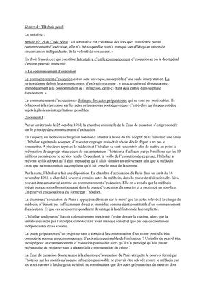TD n3 Cas pratiques loi dans l espace et dans le temps et l élément