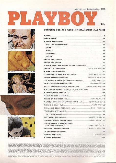 Lot U S Playboy September Edition Intact