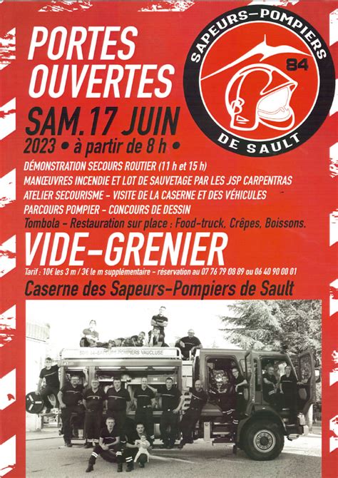 Portes Ouvertes 17 06 2023 Pompiers De Sault COMMUNE DE SAINT TRINIT
