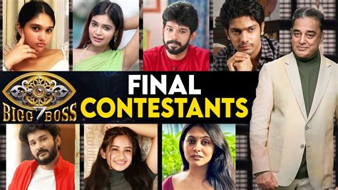 Bigg Boss Season Contestants List Leaked Kamal Haasan Bb Tamil