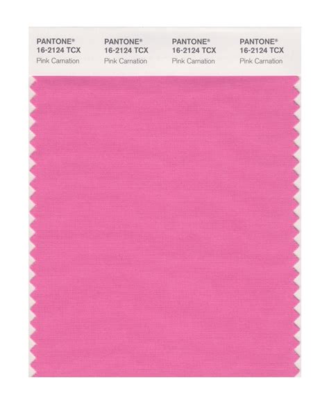 Pantone Pink Carnation Pantone Color Chart Pantone Colour Palettes