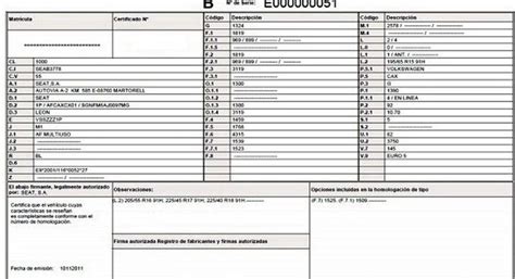 Ficha técnica del coche Cómo interpretarla Flexfuel