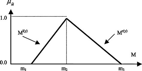 triangular fuzzy number tfn a fuzzy number can always be assigned download scientific diagram