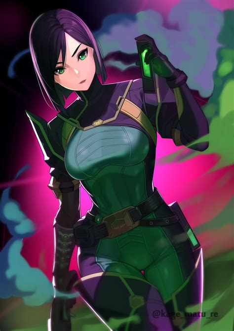 Viper Valorant Drawn By Kagematsuri Danbooru