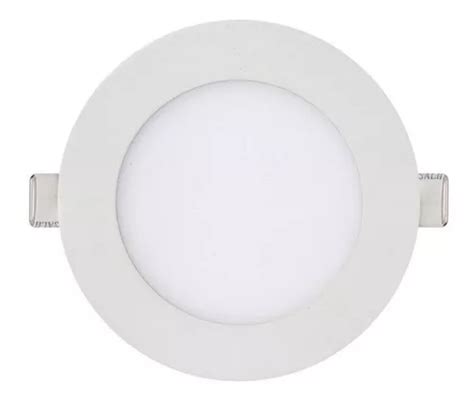 Lámpara empotrada redonda Slim G2 de 15 W 3000 K Kian MercadoLibre