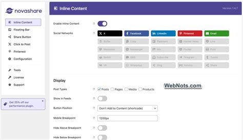 Beginners Guide To Setup Novashare Wordpress Social Plugin Webnots