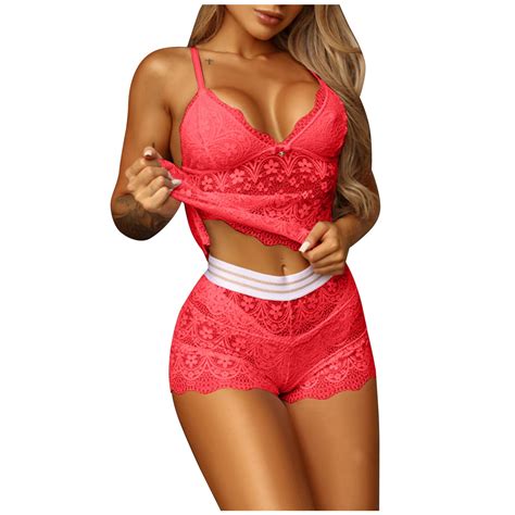 Gibobby Goth Lingerie For Womens Plus Size Leopard 2 Piece Lingerie Set Lace Harness Bra And