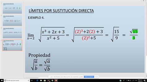 7 MATLAB Límites por sustitución directa IV YouTube