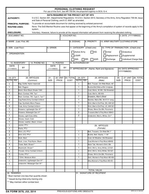 Da Form 3081 Fillable Printable Forms Free Online