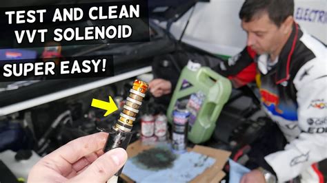 HOW TO TEST AND CLEAN VVT SOLENOID ON A CAR VARIABLE TIMING SOLENOID