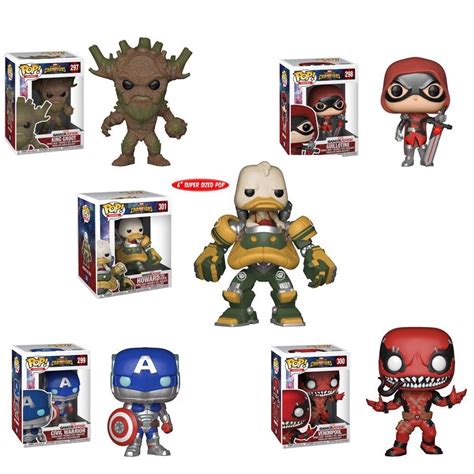 Funko POP Games Marvel S Contest Of Champions Vinyl Figures SET OF