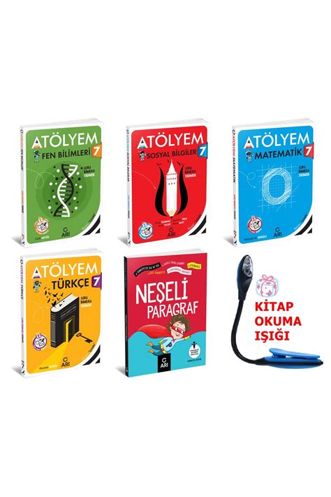Arı Yayıncılık 7 Sınıf Tüm Dersler Atölyem Seri Kazanım Ve Beceri