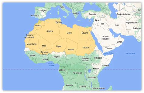 Le désert du Sahara