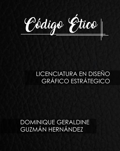 Calaméo Código Ético del Diseñador Gráfico