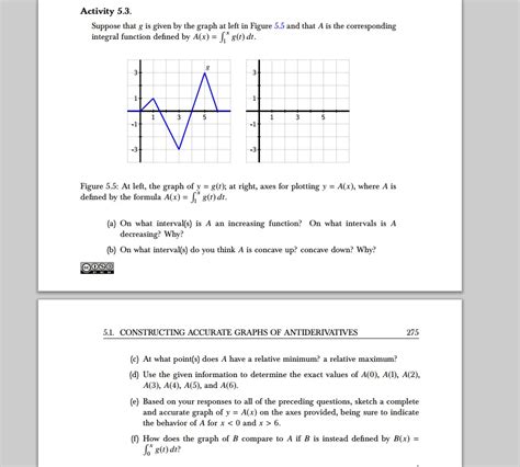 solved suppose that g is given by the graph at left in