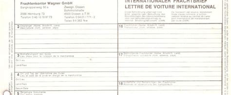 Carta De Porte Espana