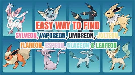 Pokemon Scarlet Violet Sylveon Vaporeon Umbreon Jolteon Flareon