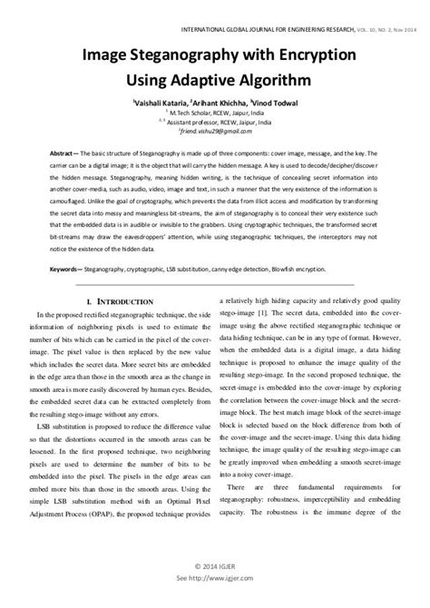 image steganography with encryption