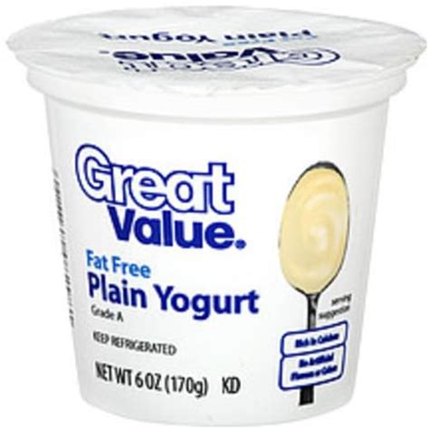 Great Value Greek Nonfat Yogurt Nutrition Facts Besto Blog