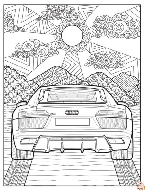 Les Meilleurs Coloriages De Voitures De Courses En Ligne Coloriage