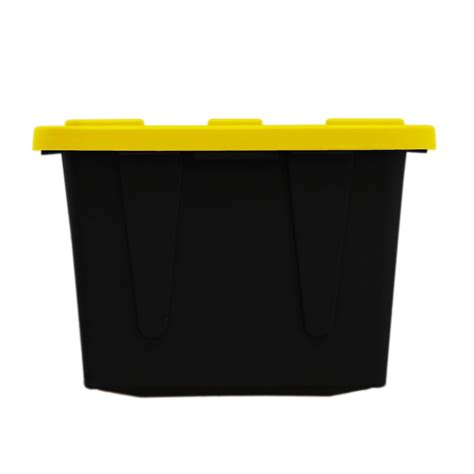 CAJA DE PLÁSTICO DE USO RUDO 102 L NEGRO The Home Depot México