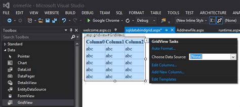 How To Bind Gridview Using Sqldatasource In Aspnet