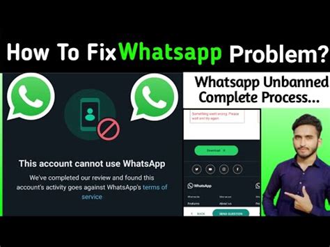 Whatsapp Account Is Not Allowed To Use Due To Spam Whatsapp Account