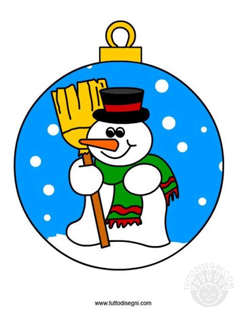 Decorazioni Di Natale Pallina Albero Di Natale TuttoDisegni