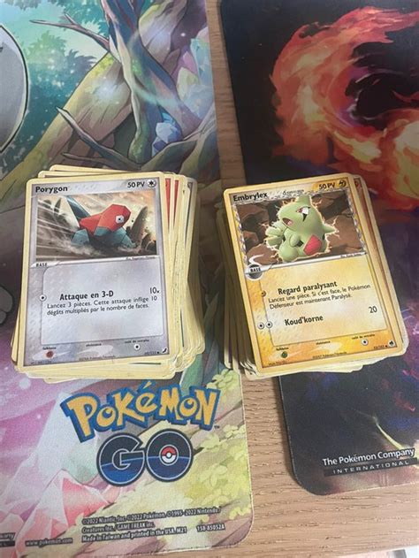 Lot De Cartes Pok Mon Bloc Ex Pok Mon Pr Matur Beebs