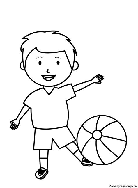 Desenhos De Menino Para Colorir E Imprimir Pintar Gr Tis Online