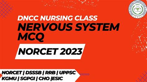 Nervous System MCQ Central Nervous System Meningitis Nursing MCQ