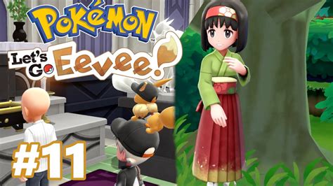 Pokémon Lets Go Eevee Gameplay Walkthrough Part 11 Poke Flute And Gym Leader Erika Youtube