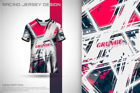 Maqueta de vector de diseño de jersey deportivo diseño deportivo para
