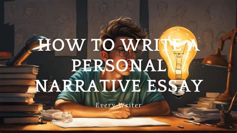 How To Write A Personal Narrative Essay EveryWriter
