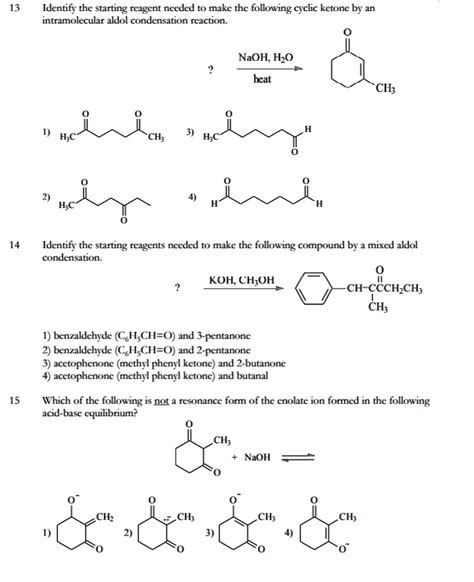 SOLVED Identily The Starting Reagent Needed T0 Make The Following