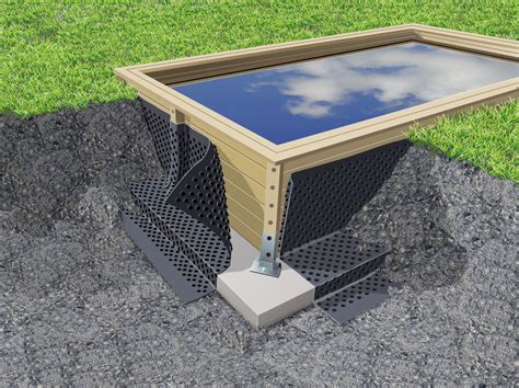 NAPPE D ETANCHEITE POUR LA PROTECTION DES PAROIS EN BOIS DES PISCINES