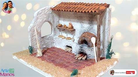 Cómo Hacer COCINAS ANTIGUAS Para Pesebres Belenes Tutorial con Arte