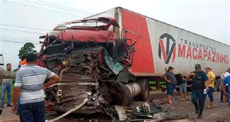 Acidente Entre Duas Carretas Deixa Pessoas Feridas No Sudeste Do Par