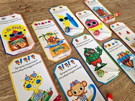 Upominki Dla Dzieci Wakacje PDF Teach Fun By Monia