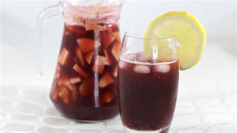 COMO HACER SANGRIA CASERA YouTube