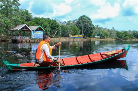 Bupati Buka Lomba Pacu Sampan Ke III Di Objek Wisata Telaga Air Merah