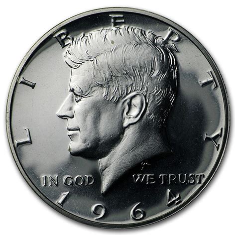 1964 Kennedy Half Dollar 20 Coin Roll Gem Proof Tri State Assets