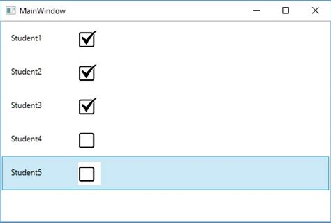 Kailash S Blogs WPF Custom CheckedListBox