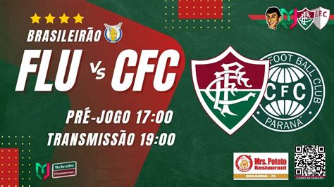 PRÉ JOGO DE FLUMINENSE X CORITIBA TRANSMISSÃO AO VIVO CAMPEONATO