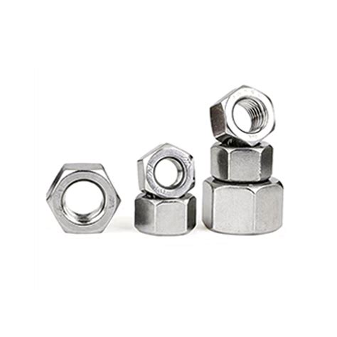 Stainless Steel Thickened Hexagon Nut Manufacturer And Supplier Aozhan