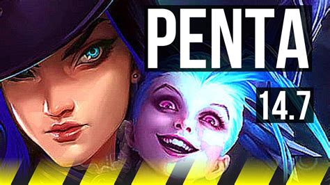 CAITLYN Zyra Vs JINX Braum ADC Penta Dominating NA Master