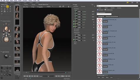 poser 3d rendering and animation software
