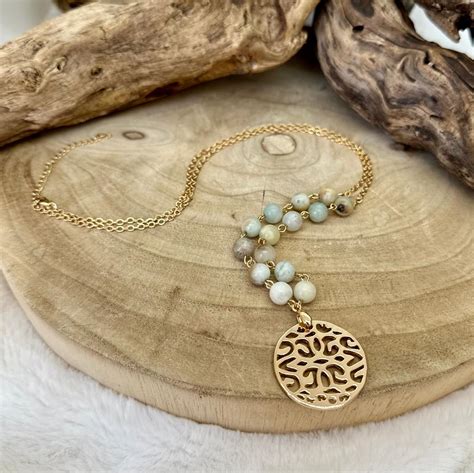 Collier De Protection En Amazonite Nature D Couvertes