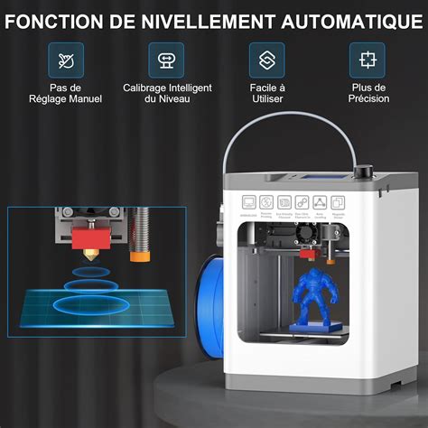 WEEFUN TINA2 Basic 3D Printer Kit With 4 Color Silk Filament Kit Auto