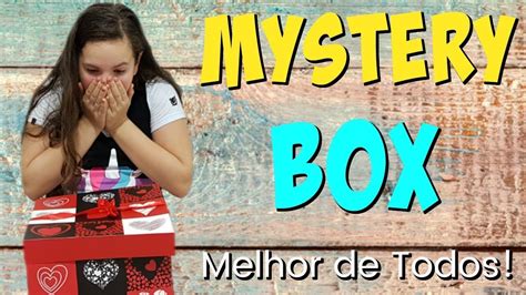 O QUE TEM NA CAIXA SURPRESA MISTERIOSA Mystery Box YouTube